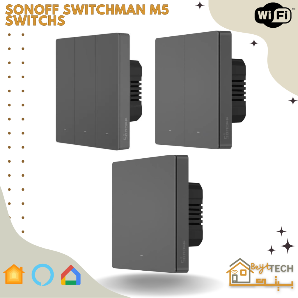 SONOFF M5 WiFi Smart Switch – beyttech.com
